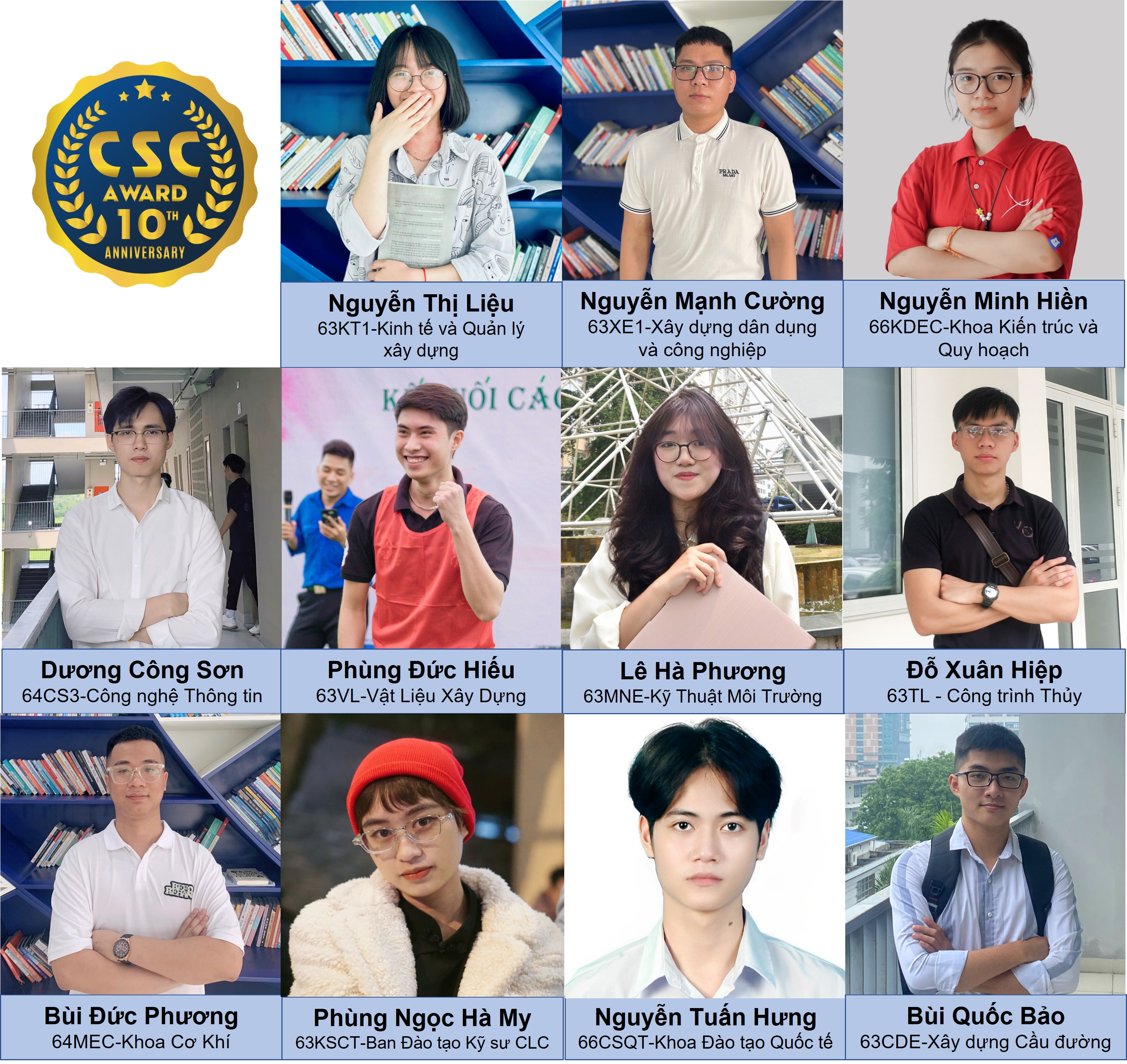 Lộ diện 11 ứng viên của CSC Award 2022